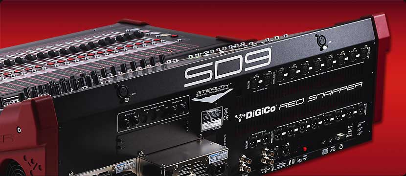 [신제품] DiGiCo SD9 디지털 콘솔 | 뮤플