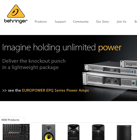 "Behringer" 새 브랜드LOGO 교체발표 | 뮤플