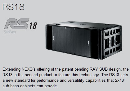 [신제품] NEXO PS10,15 - R2스피커 RS15,18 서브우퍼 | 뮤플
