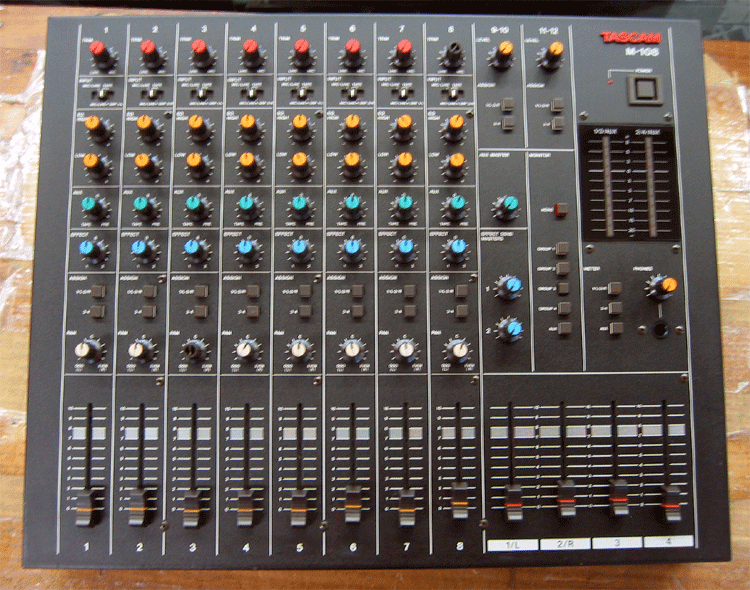 TASCAM 8채널 믹서 M-108 팝니다. | 뮤플