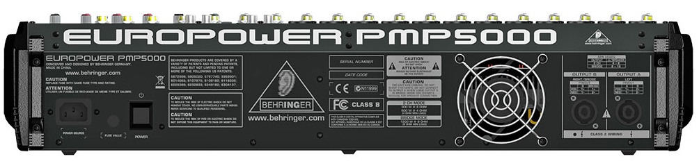Behringer EUROPOWER PMP5000 | 뮤플
