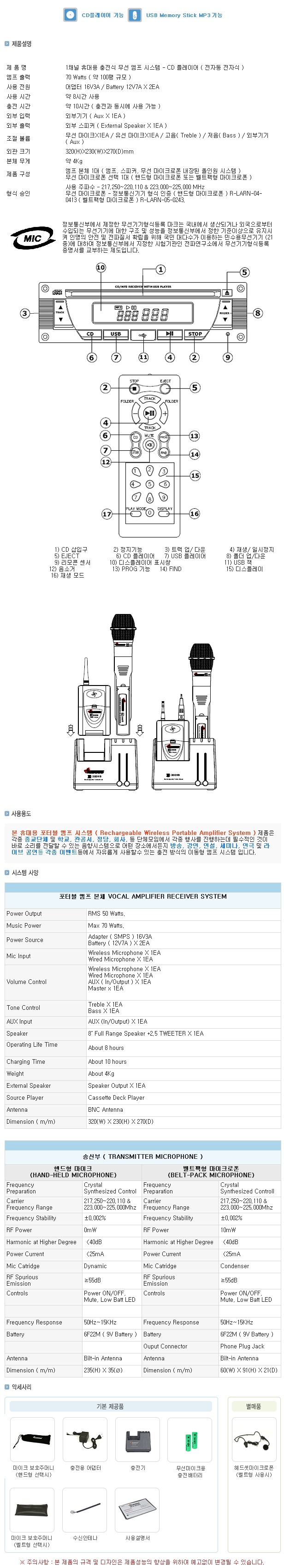 VICBOSS PWA-210 | 뮤플