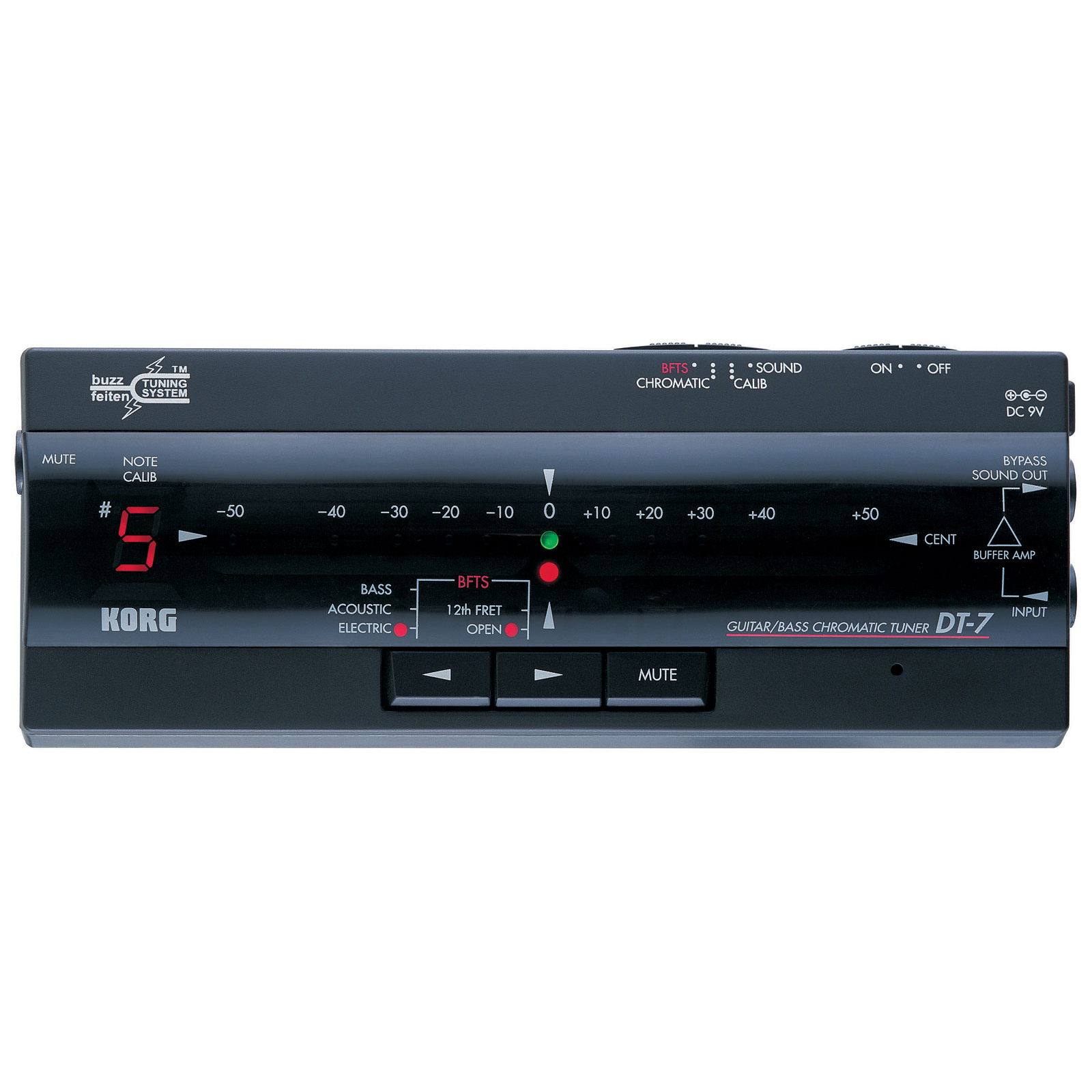 Korg DT7 기타 전용 튜너 | 뮤플