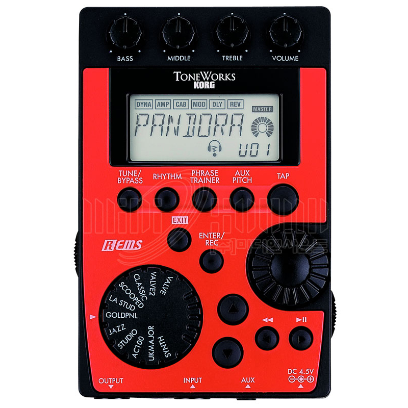 Korg PX4B 베이스 기타 멀티 이펙터 | 뮤플