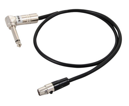 Shure WA304 (Shure 무선 바디팩용 케이블) | 뮤플