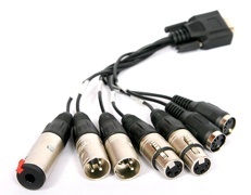 RME XLR Breakout cable for HDSP 9632 | 뮤플
